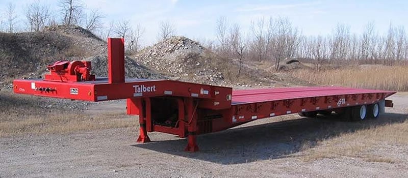 Talbert Hydraulic & Traveling Axle Trailers & Crows Truck Center ...
