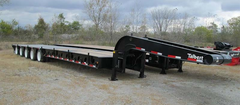 Talbert Double Drop & Oil Field Trailers | Crows Truck Center | Memphis ...